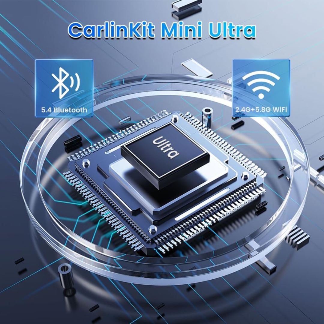 Carlinkit Mini Ultra - Wireless Adapter - Converts wired CarPlay/Andro