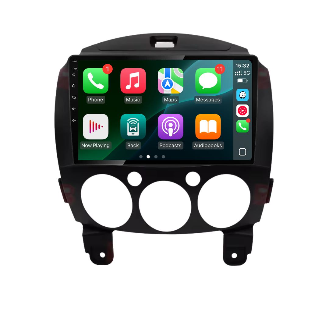 Mazda 2/ DE Demio Apple Carplay / Android Auto 9" Stereo Upgrade 2007-