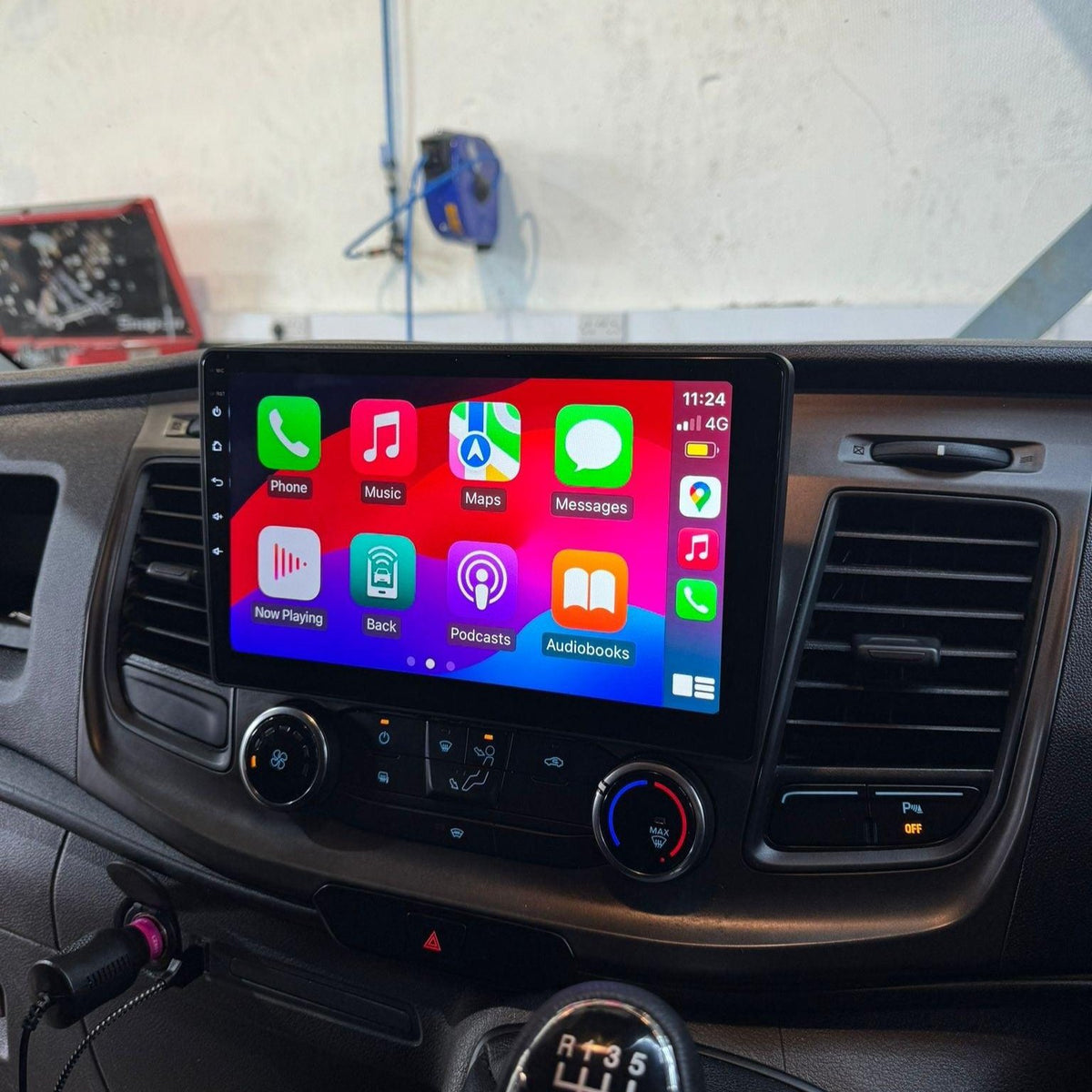 Ford Transit Custom Apple Carplay / Android Auto 10" Stereo Upgrade